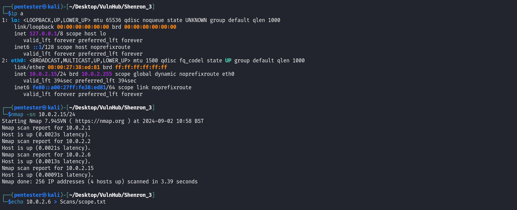 CTF Walkthrough for VulnHub Machine Shenron 3 | Christ Elise
